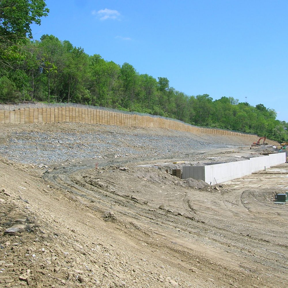 Scherzinger Drilling | Earth Retention/Retaining Walls