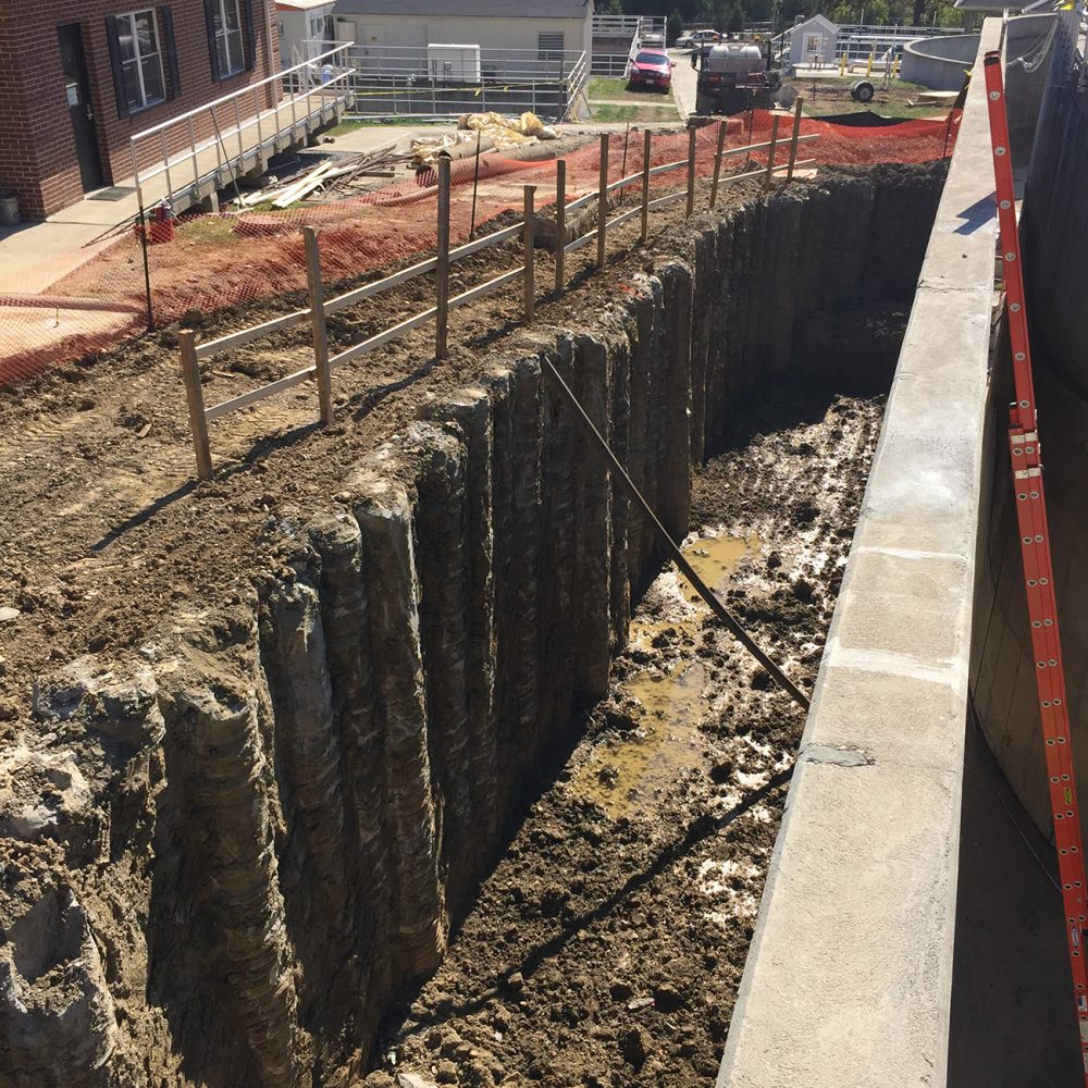 Scherzinger Drilling | Earth Retention/Retaining Walls