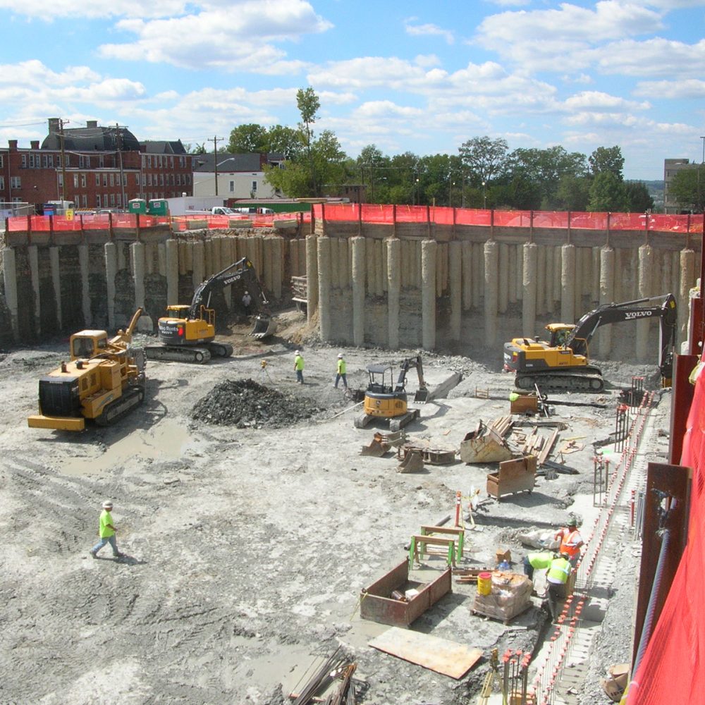 Scherzinger Drilling | Earth Retention/Retaining Walls